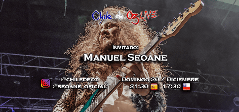 [ENTREVISTA] Chile de Oz Live: Manuel Seoane - Chile de Oz